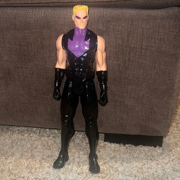 Toys | Hawkeye 12 Inch Action Figure Marvel Avengers Assemble Purple ...